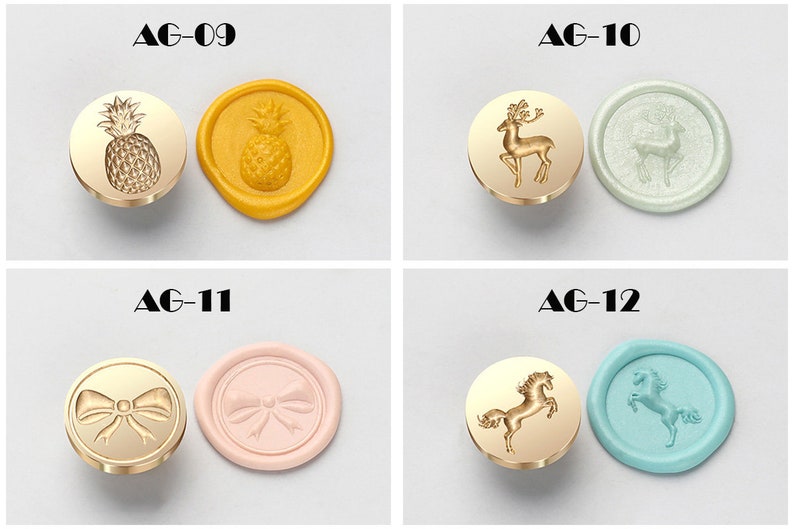 Ancient Greece Series | Wax Seal Stamp | Embossed Copper Head | Metal ...