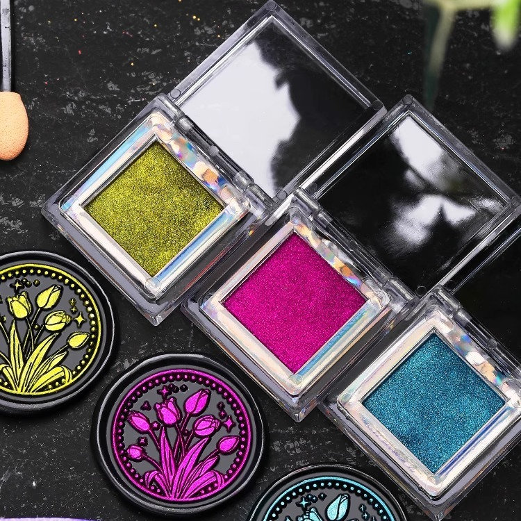 Sealing Wax Coloring Powder/ Highlight Colorful Powder Glitter Sequins ...