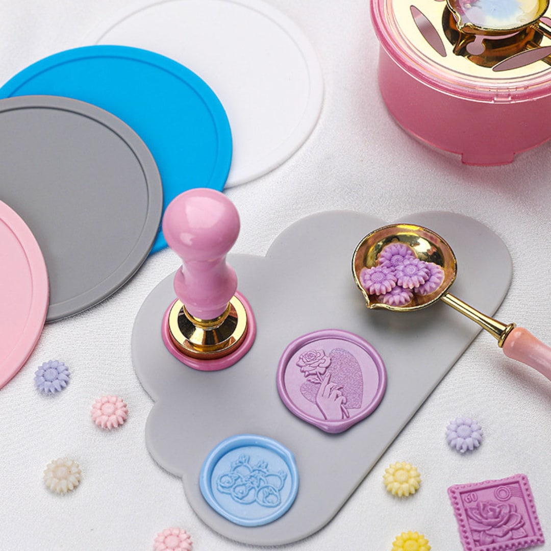 Wax Seal Silicone Cloud Mat With Non-stick Surface, Making Wax Seals ...