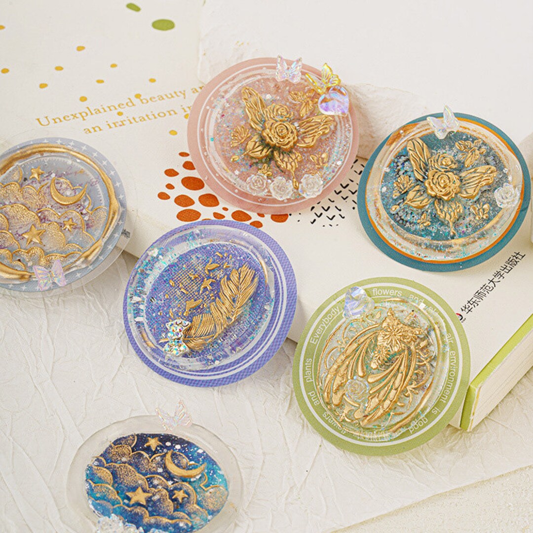 Starry Sky Dream Series | Wax Seal Stamp | Embossed Copper Head | Metal ...