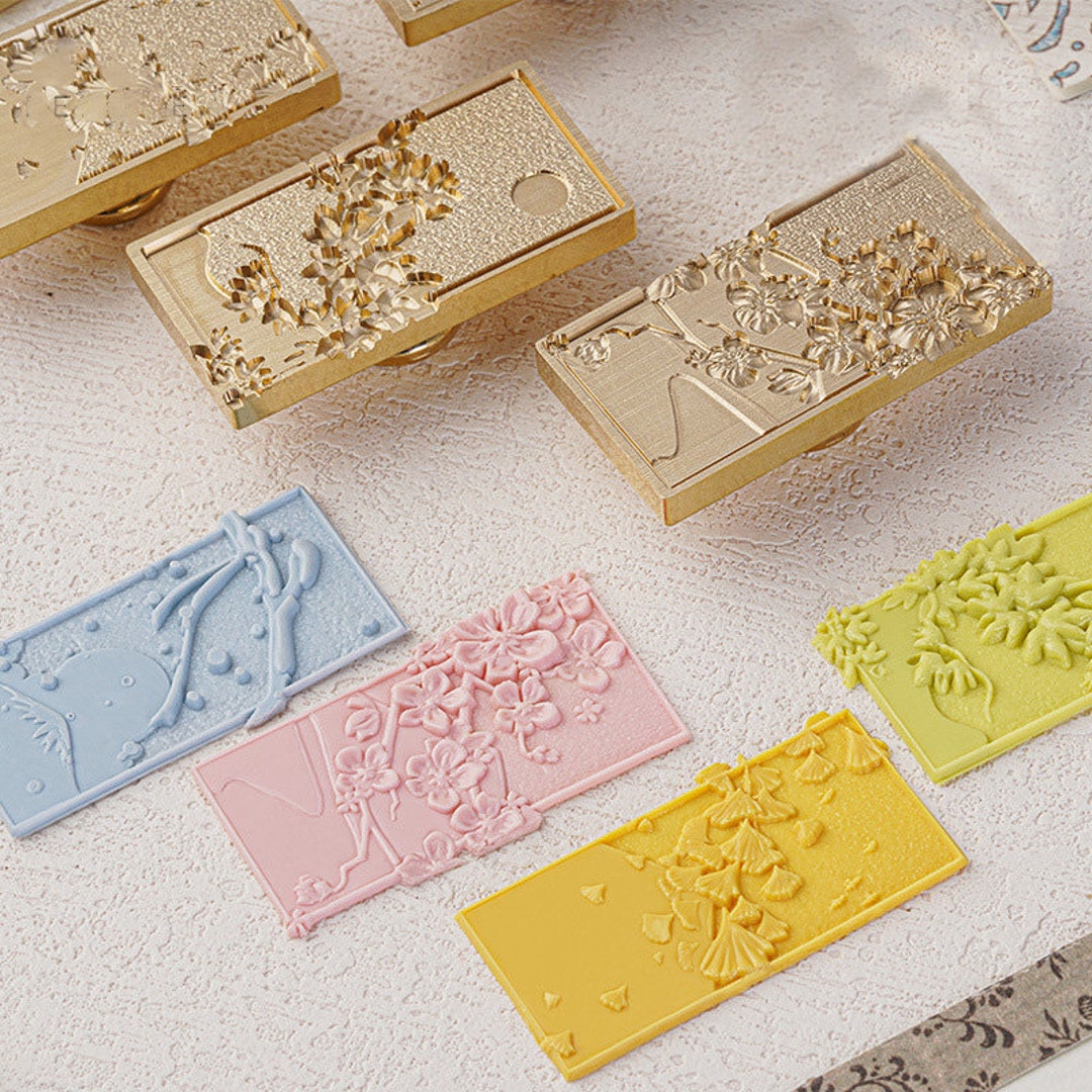 Seasons in the Middle Ages Series | Wax Seal Stamp | Embossed Copper ...