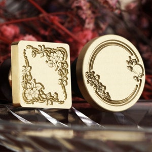 All Retro Frame Series | Wax Seal Stamp | Embossed Copper Head | Metal ...