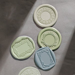 Retro Frame Series | Wax Seal Stamp | Embossed Copper Head | Metal ...