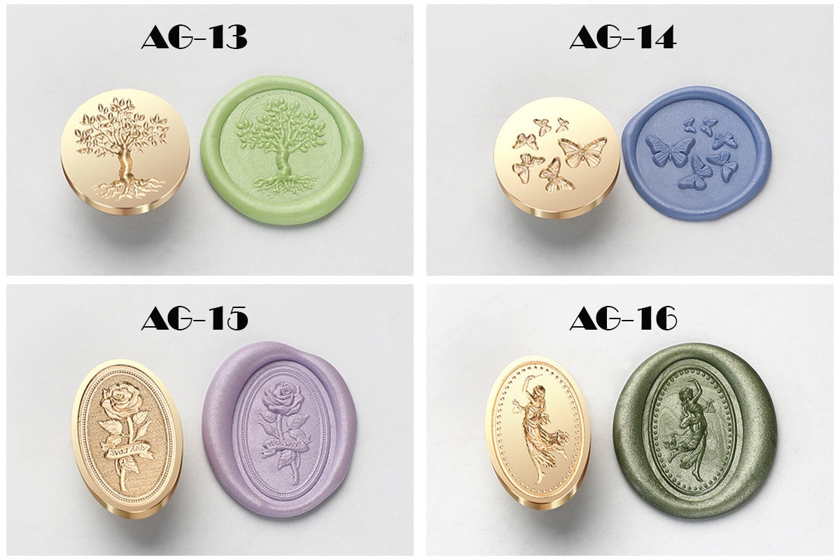 Ancient Greece Series | Wax Seal Stamp | Embossed Copper Head | Metal ...