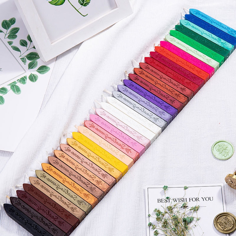 Stamp Seal Wax Sticks Invitation Seal Wax Sticks 1 Stick for 7-8 Seals ...