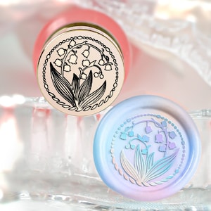 Mini Stamp Series | Wax Seal Stamp | Embossed Copper Head | Metal Stamp ...