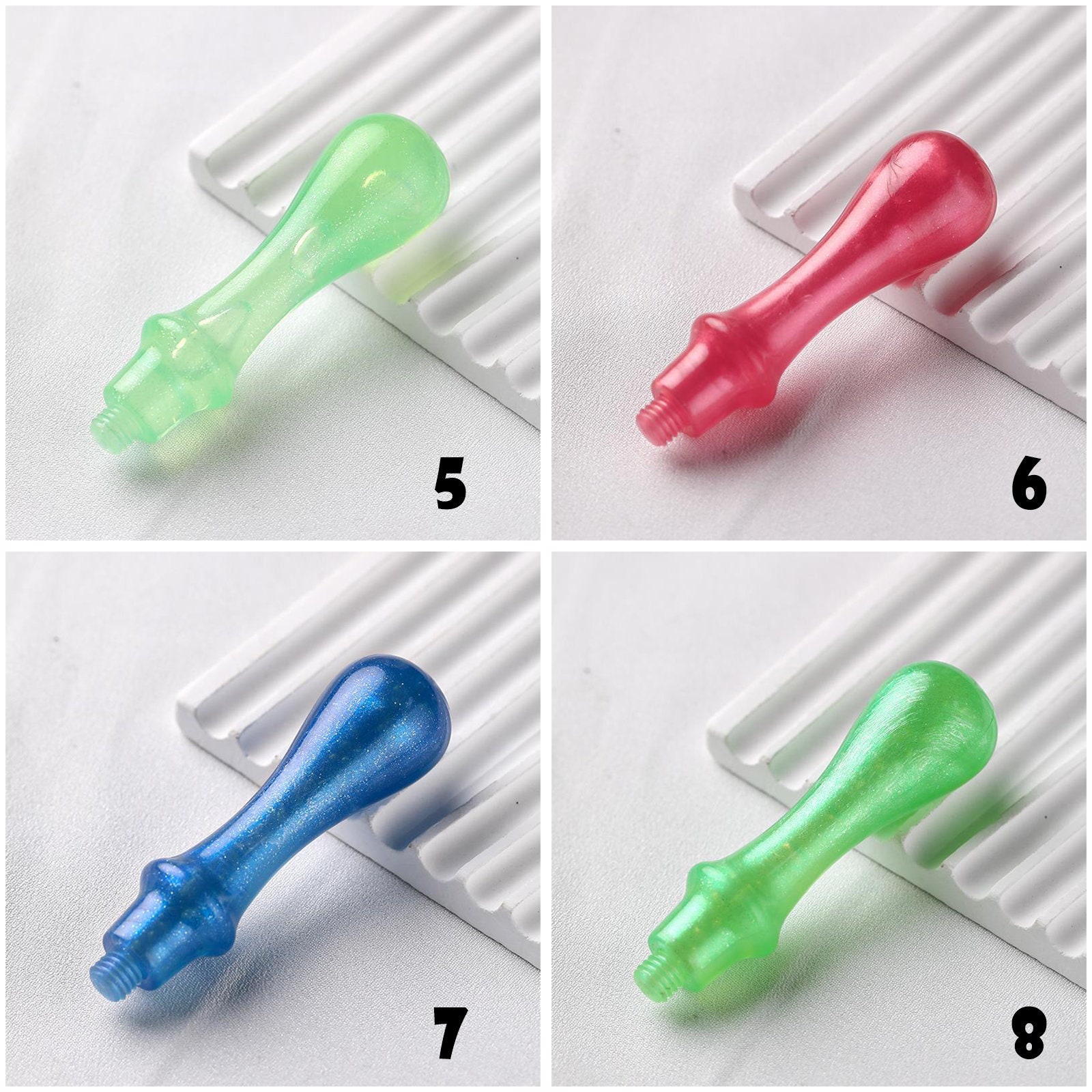 Wax Seal Stamp Handle, Macaron Wax Stamp Handle, Wax Seal Accessories ...