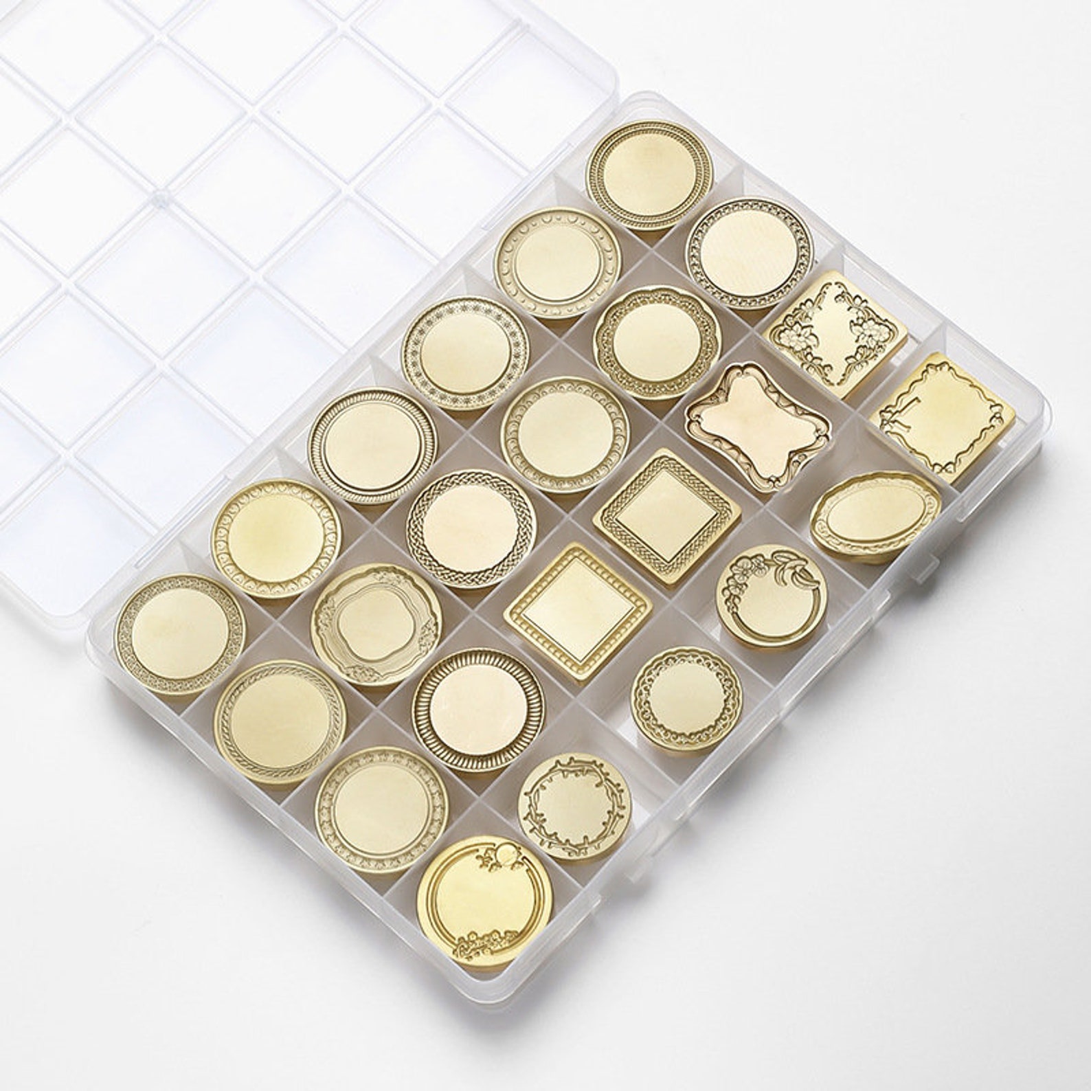 All Retro Frame Series | Wax Seal Stamp | Embossed Copper Head | Metal ...