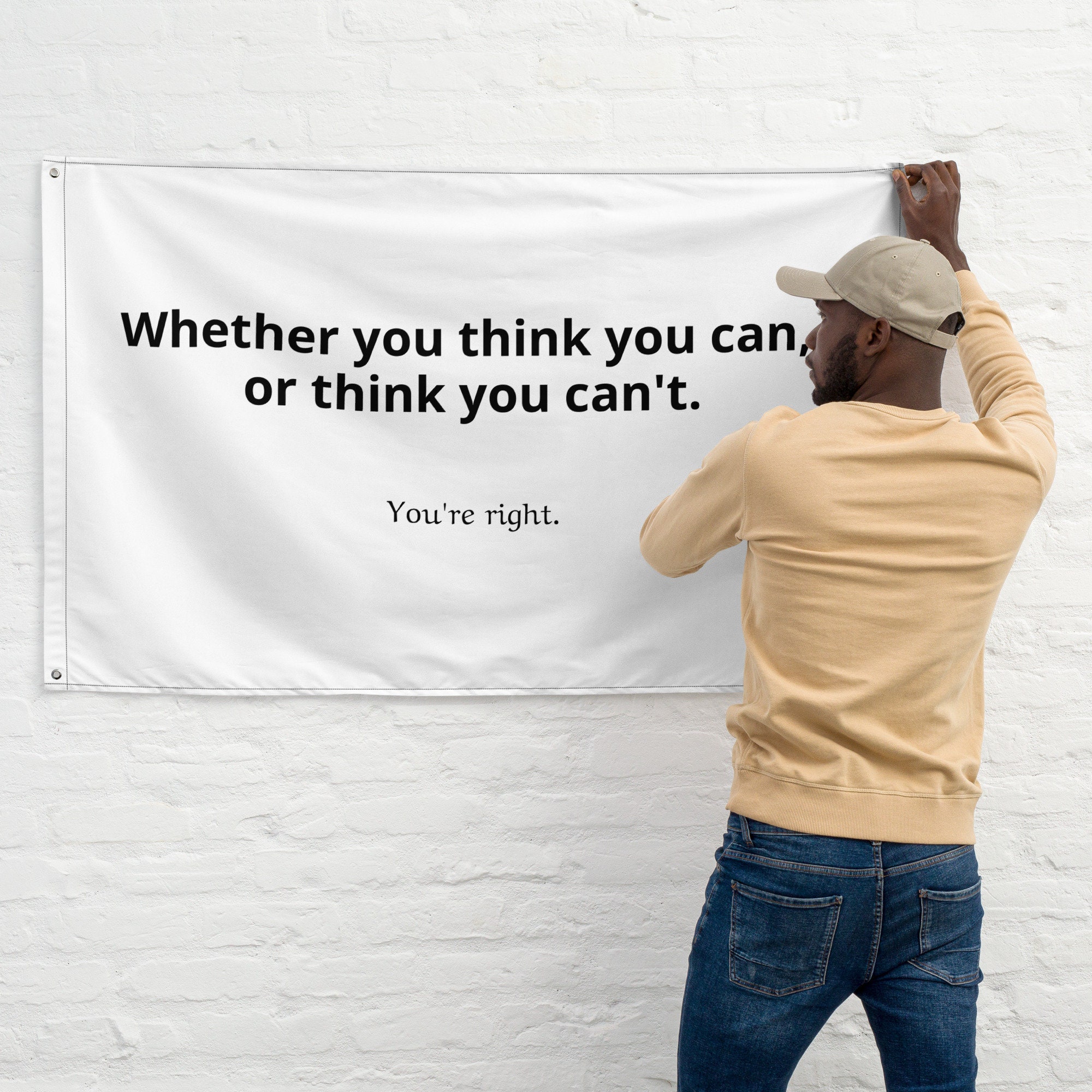 Quotation Flag Motivational Flag. - Etsy