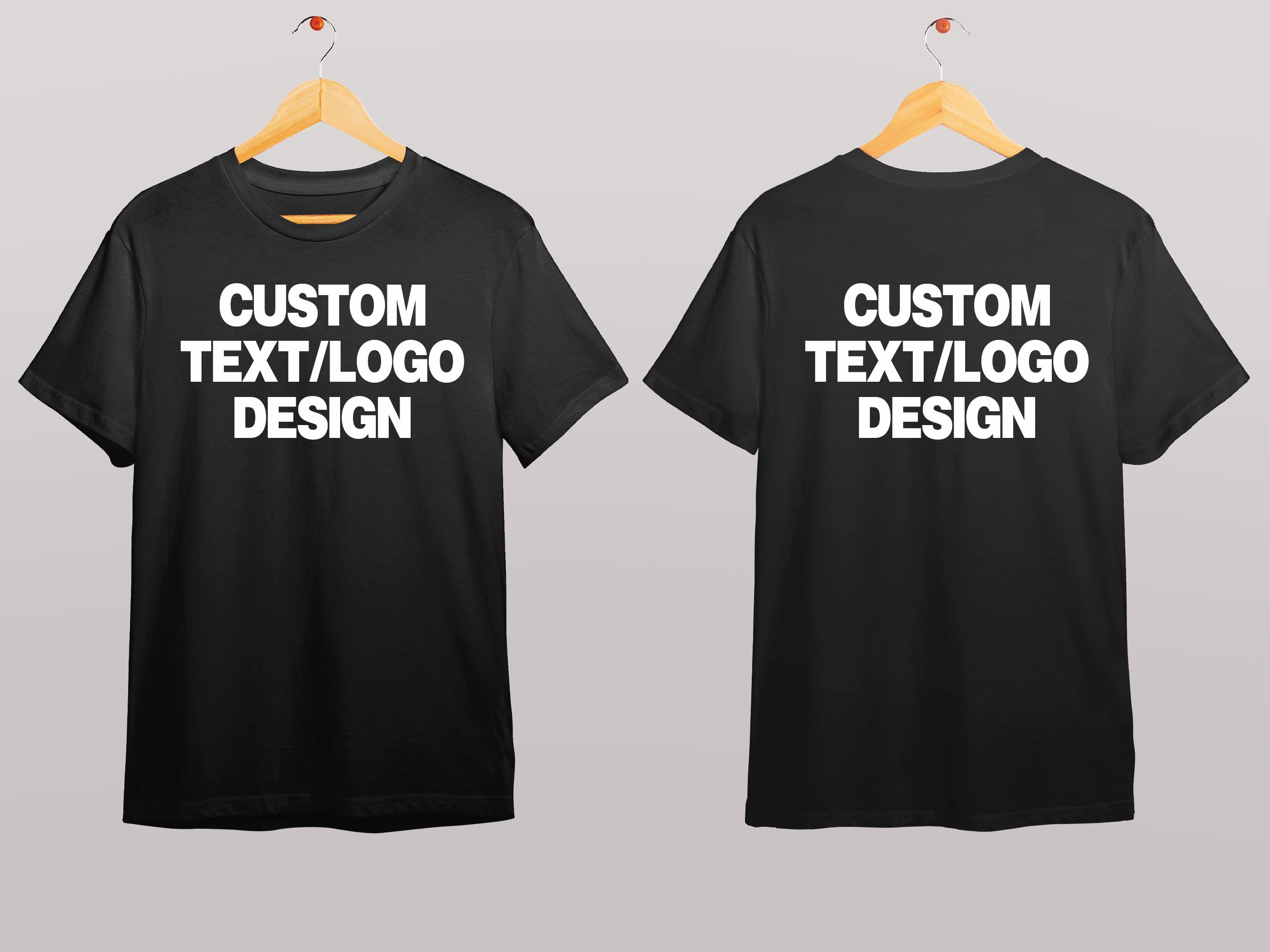 Logo Design Shirt Your Logo Your Text Here Personalized - Etsy