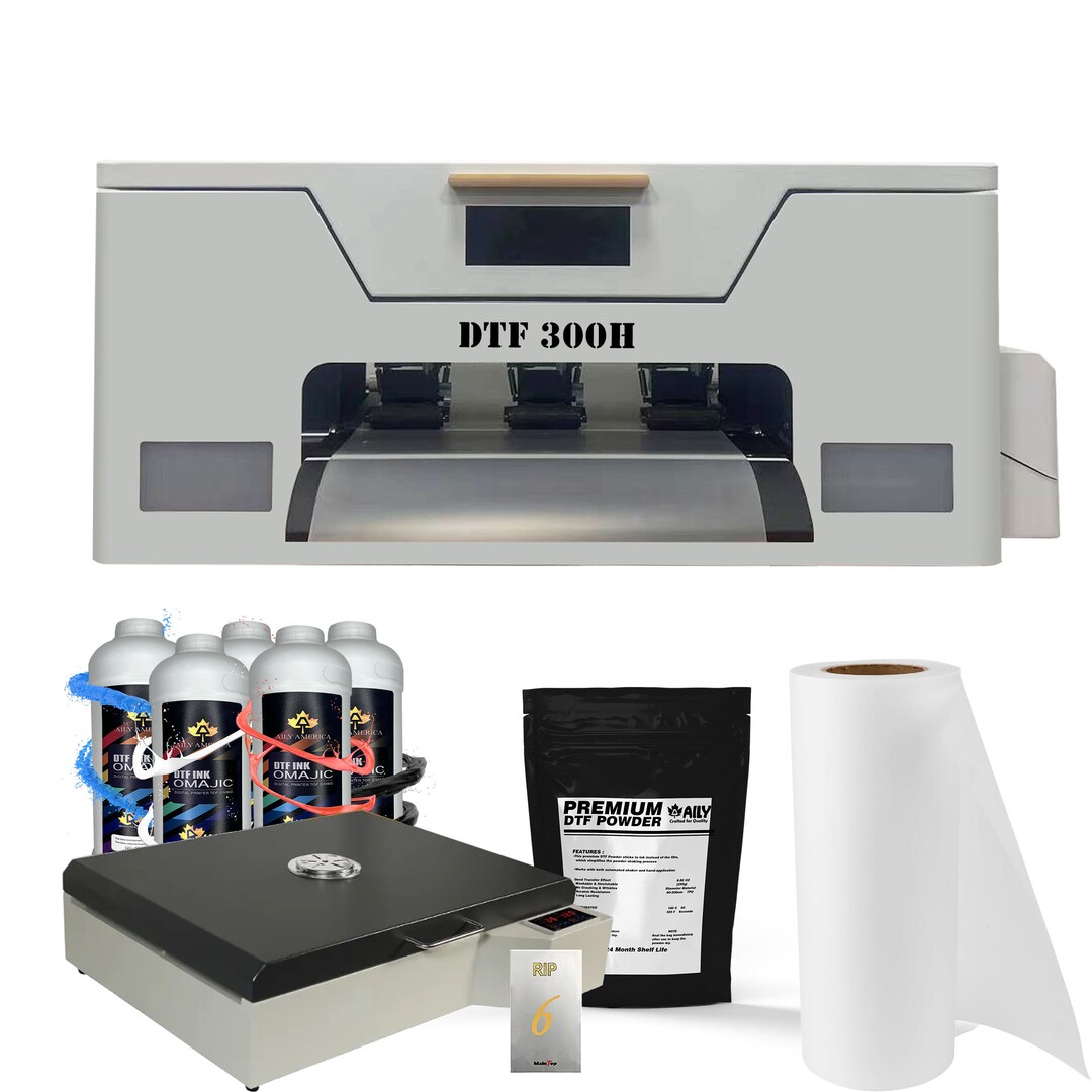 Complete DTF Printer Bundle - Direct to Film Printing Kit and Oven ...