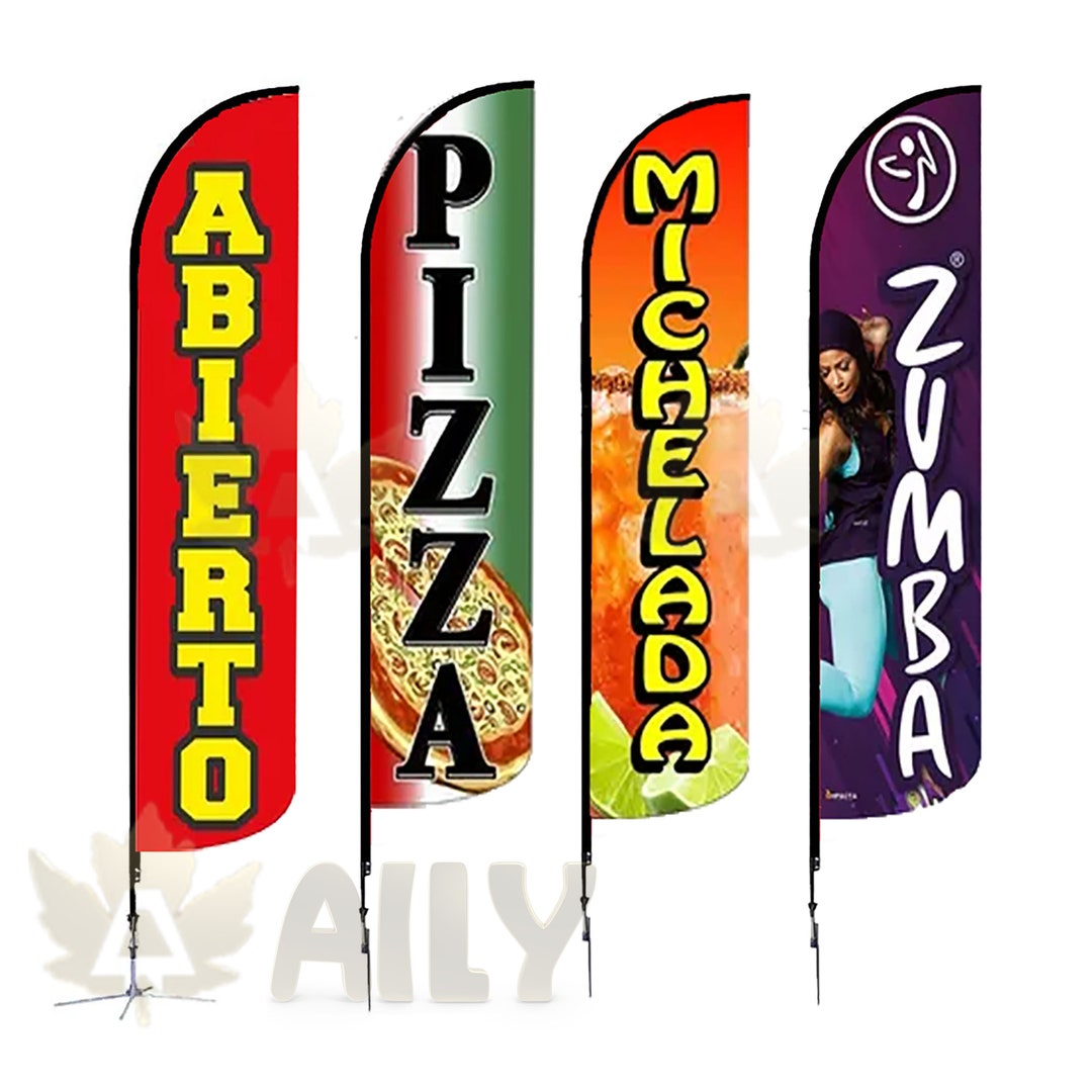 14ft Tall Feather Flags Custom Flags Feather Banner Banner - Etsy