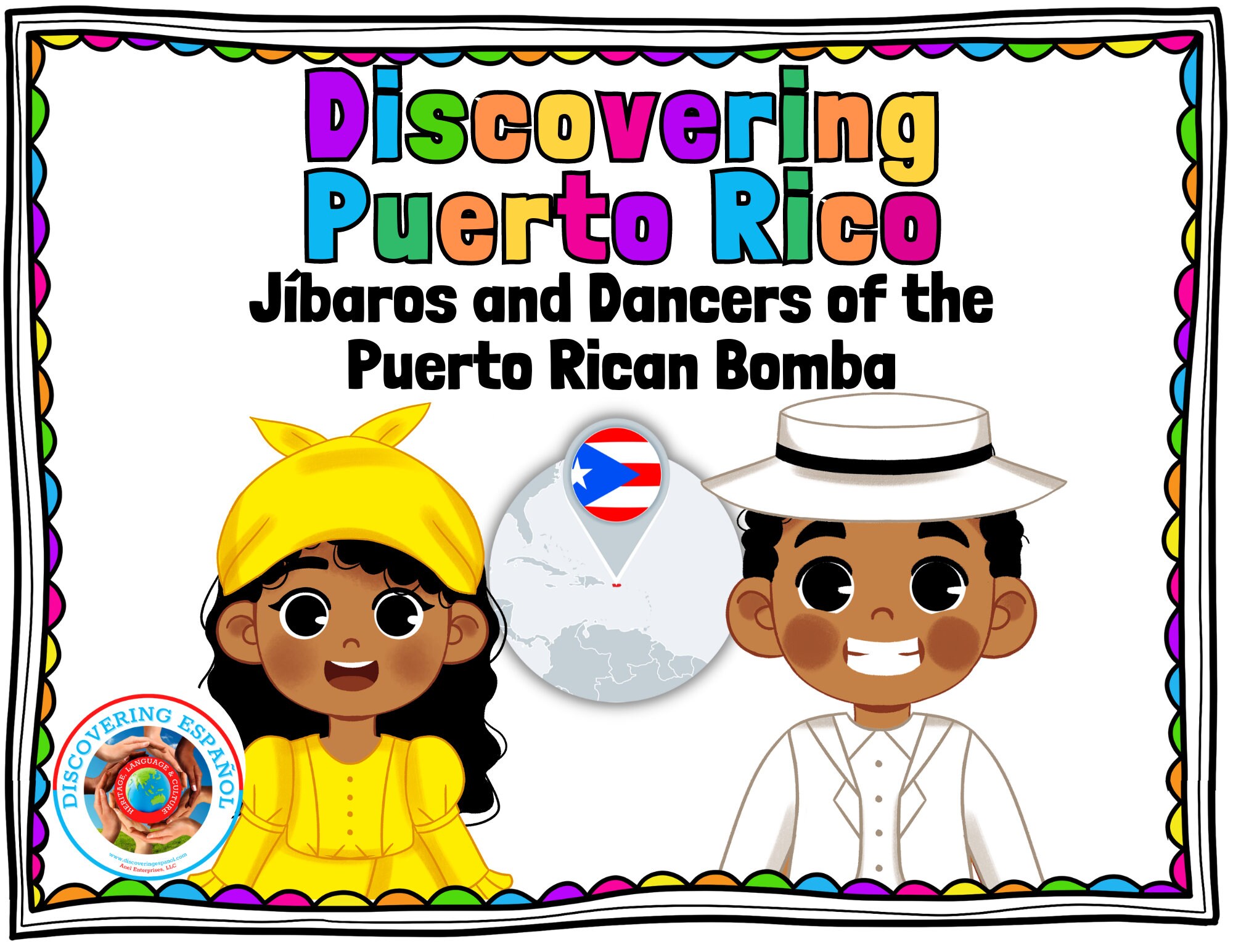 Puerto Rico's People and Culture Presentation & Activities - Etsy