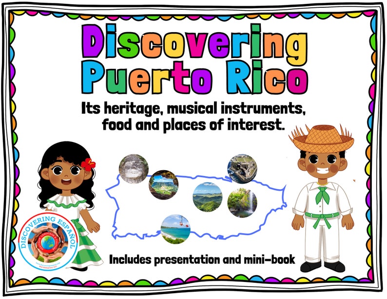 Puerto Rico Culture: Landmarks, Food and Heritage Presentation and Mini ...