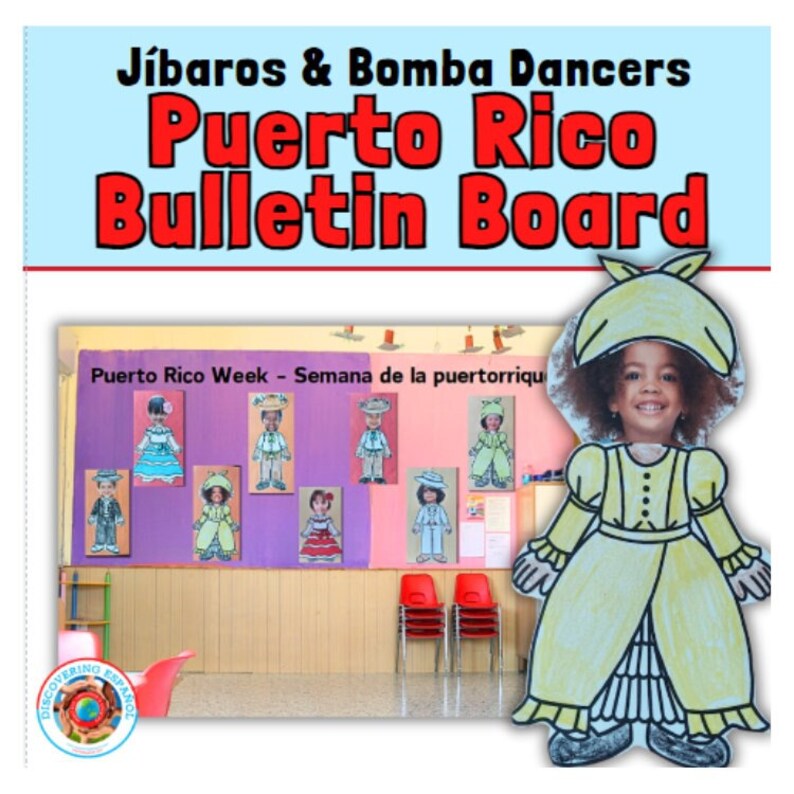 Puerto Rico Week Semana De La Puertorriqueñidad (kid Photo Face ...