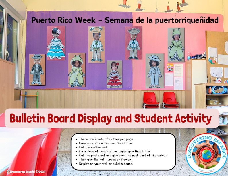 Puerto Rico Week Semana De La Puertorriqueñidad (kid Photo Face ...