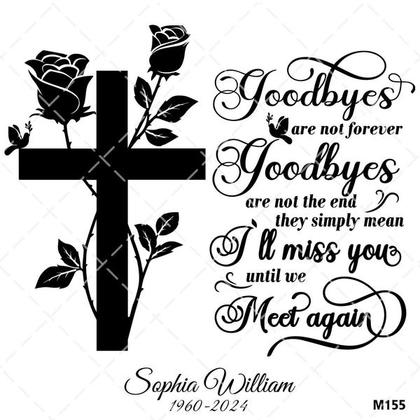 Memorial Svg - Etsy
