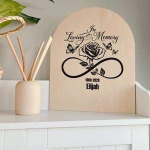 In Loving Memory Sign Svg, Memorial Png, Memory Svg, Memorial Svg ...