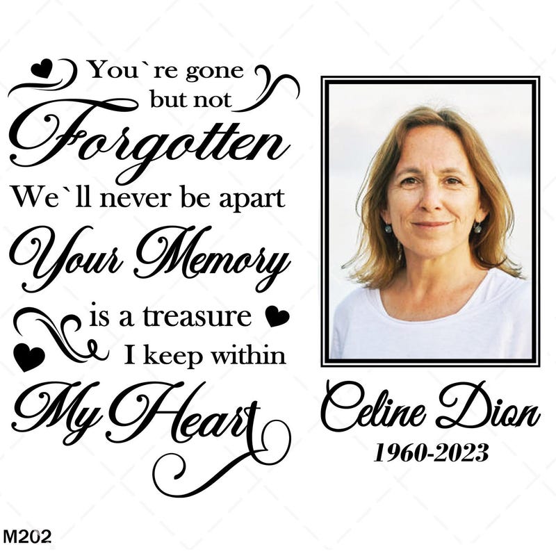 In Memory of Clipart - Etsy
