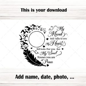 In Memory of Svg, Memorial Png, Memory Svg, in Loving Memory Svg ...
