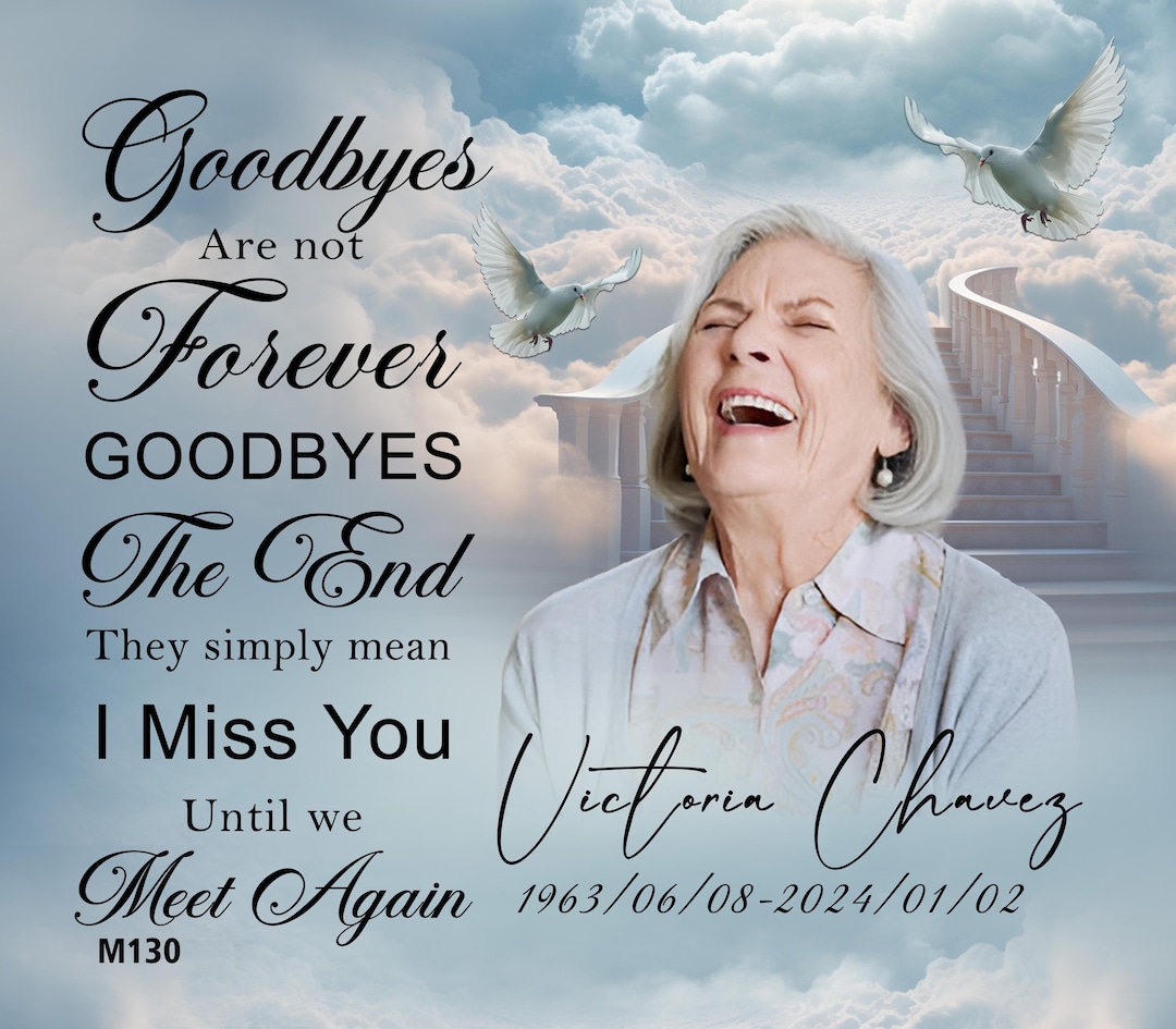 Memorial Poem PNG, EDITABLE Template, in Loving Memory (digital ...