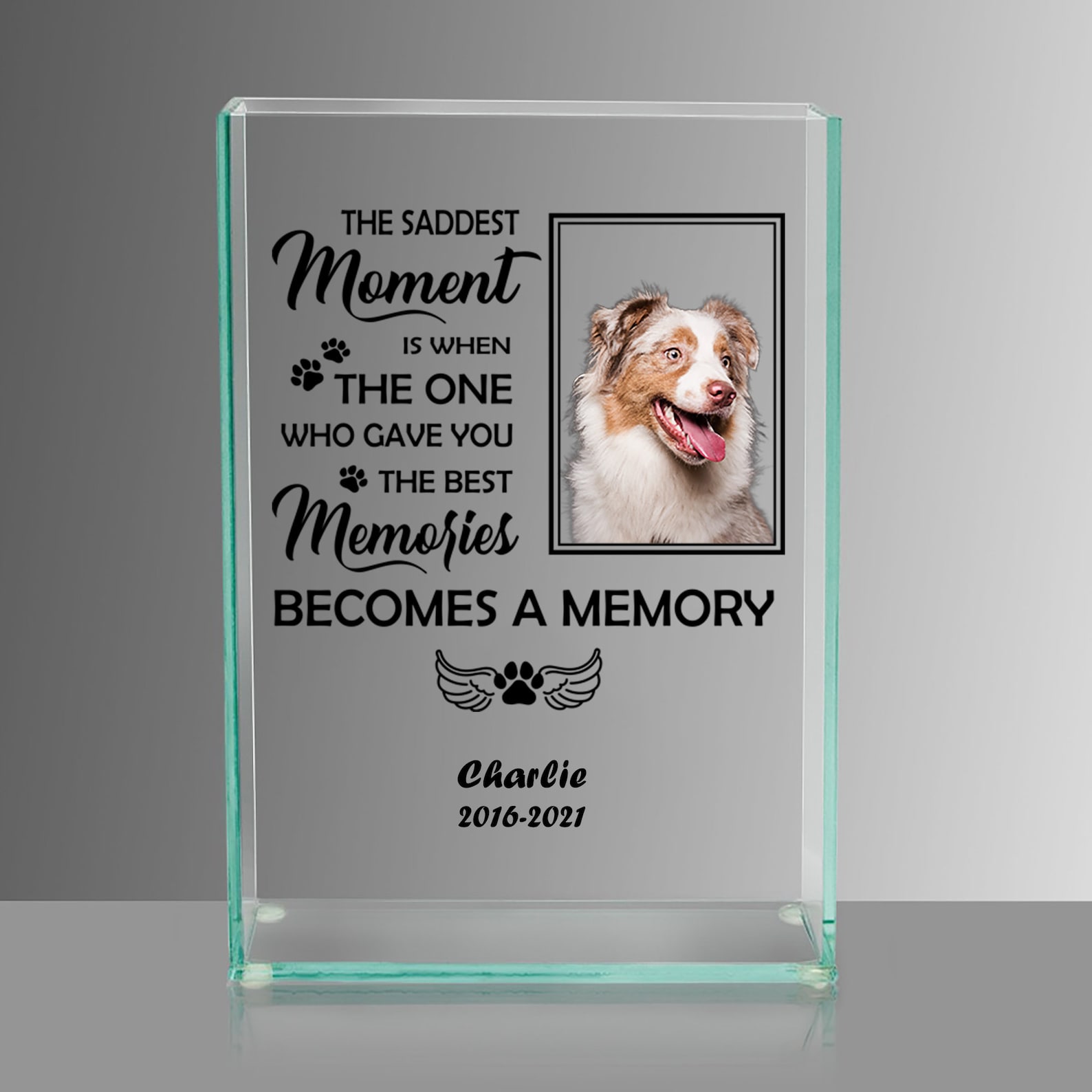 The Saddest Moment Svg in Loving Memory Svg in Memory of - Etsy