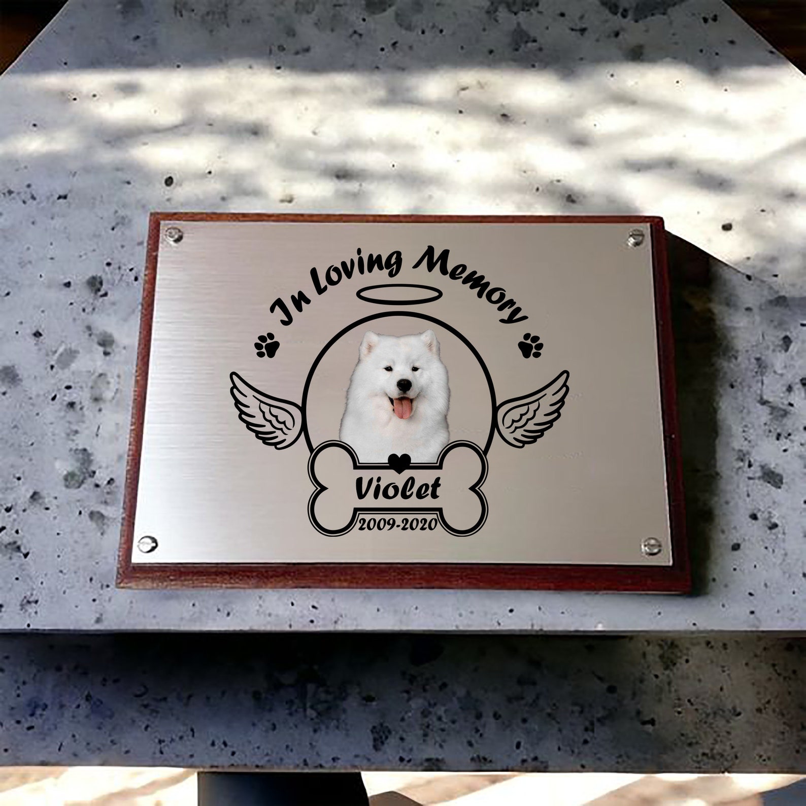 Dog Memorial SVG, Paw Print, Loss of Pet (digital File) - Etsy