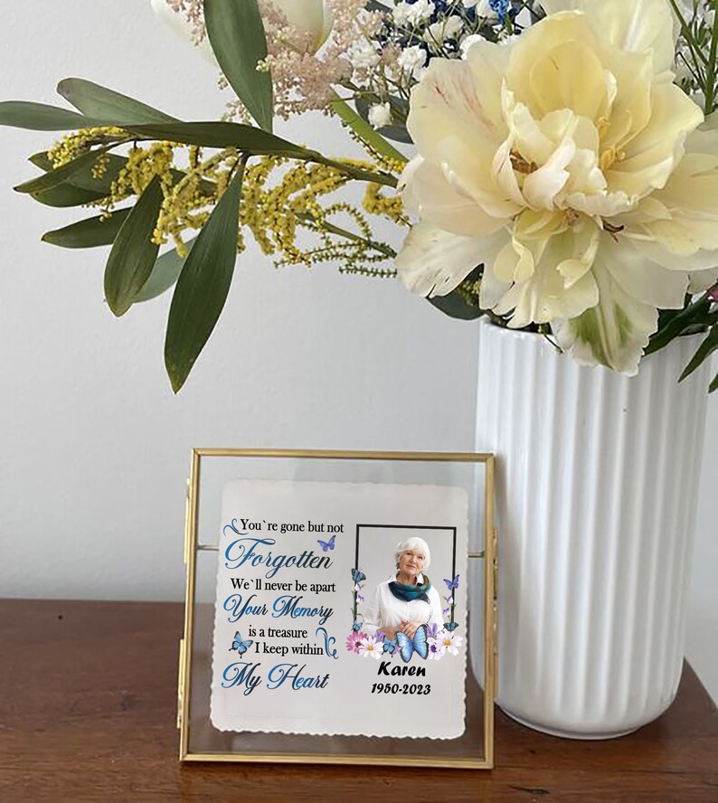 Memorial Photo Frame PNG, Butterfly Design (digital Download) - Etsy