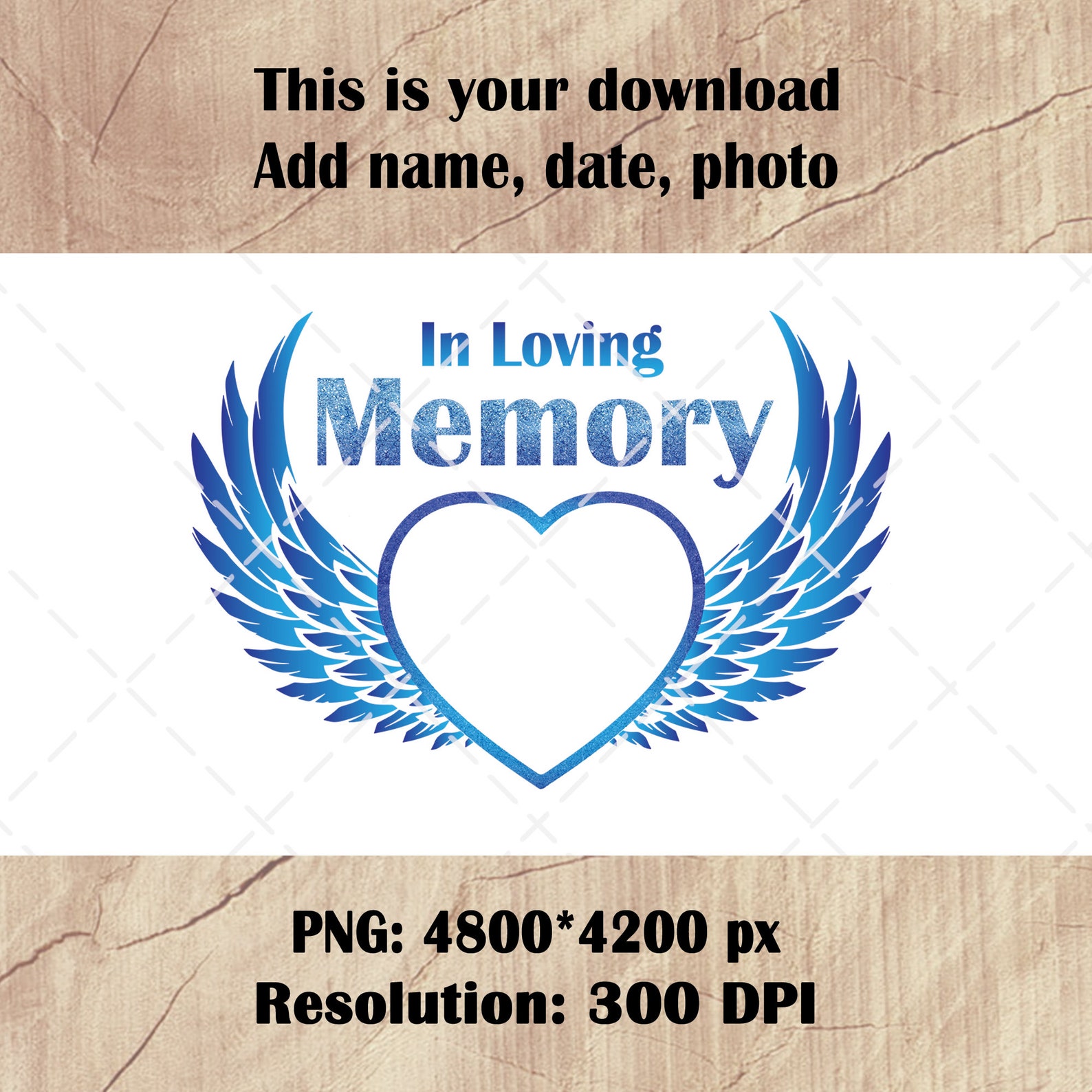 In Loving Memory Png for Shirts Memorial Loss Memorial - Etsy
