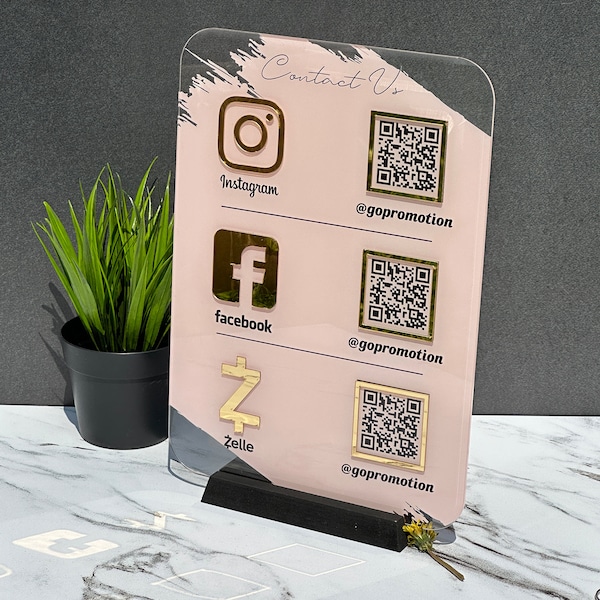 Qr Code Stand - Etsy