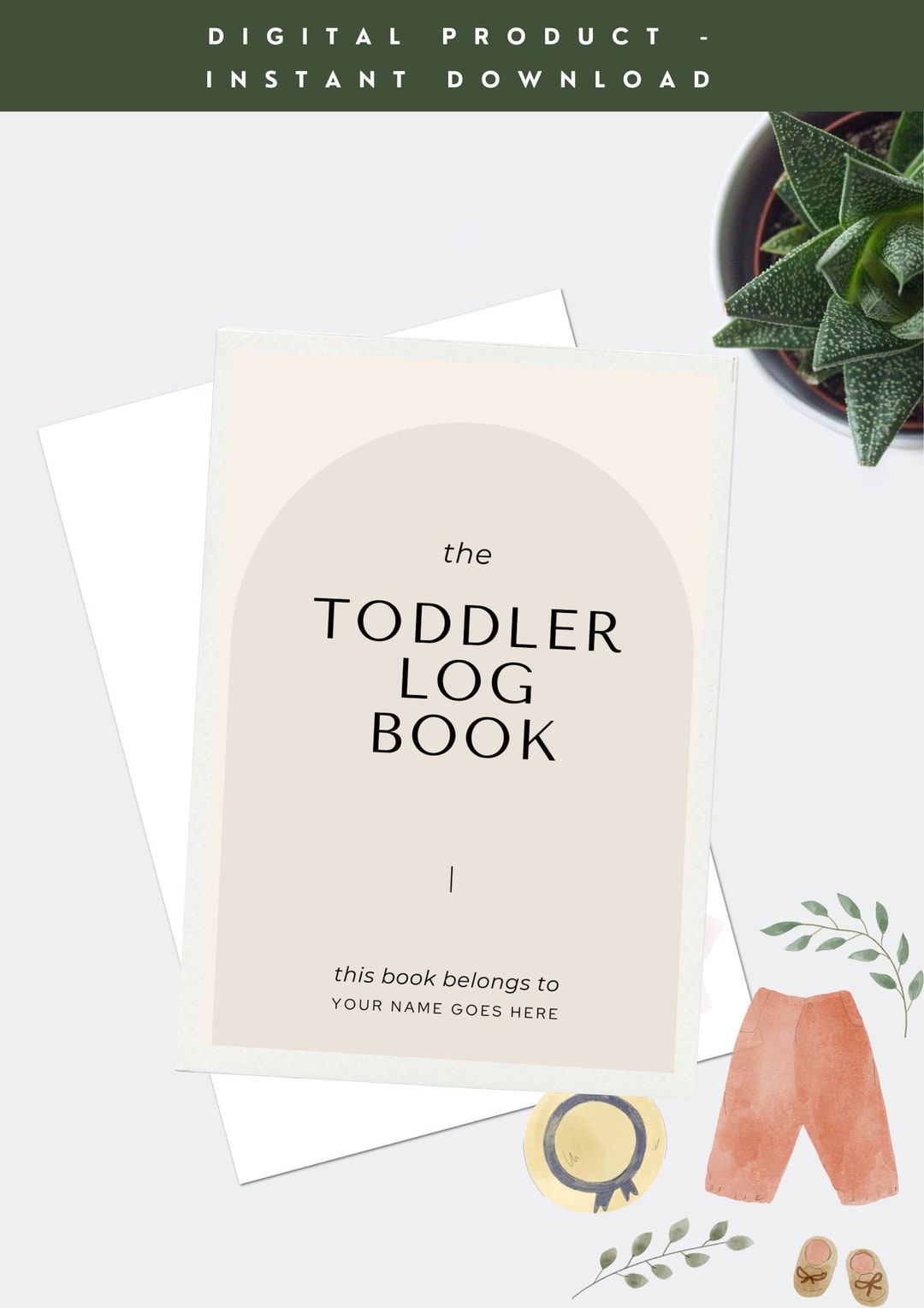 Toddler Log babysitter Log Daycare Daily Report toddler Report Infant ...