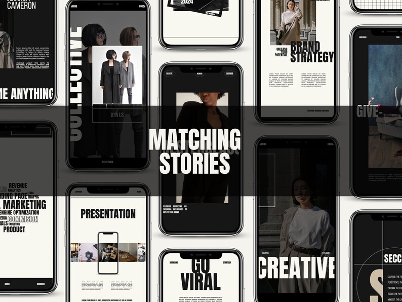 80 Bold Instagram Templates Branding Instagram Templates - Etsy