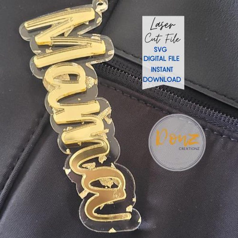 DIGITAL FILE! Mama Keychain Svg for Laser Cutting | Mother's Day | New ...