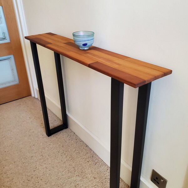Slim Console Table - Etsy UK