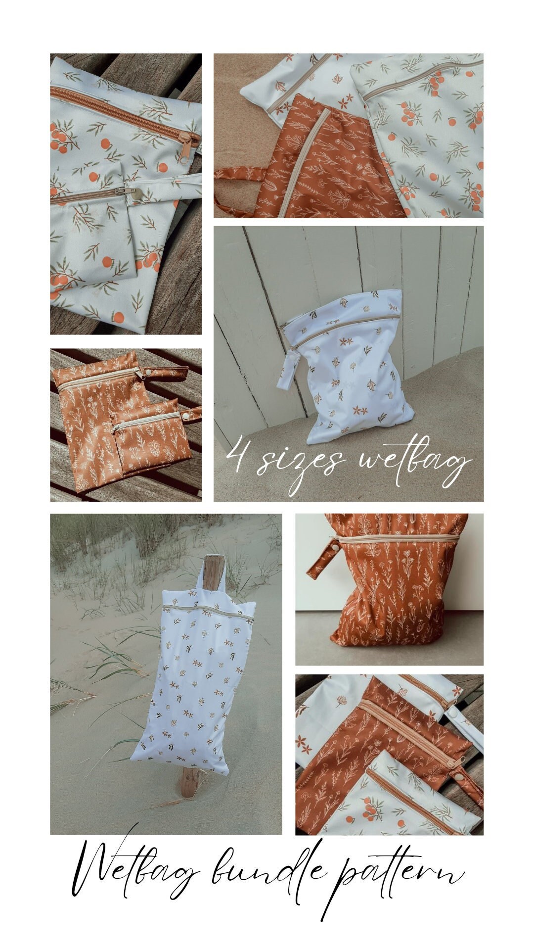Wetbag Sewing Pattern Pul Bag Pdf Pattern Swimming Bag Dirty Laundry ...
