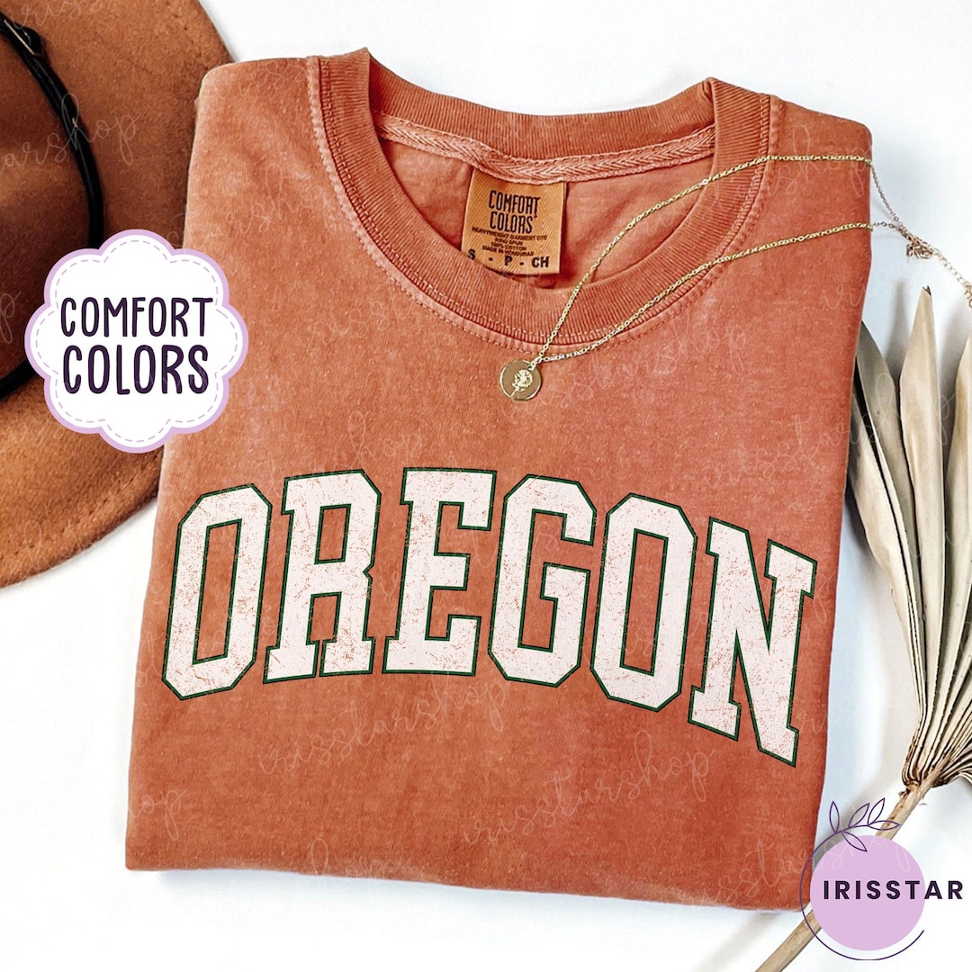 Comfort Colors Oregon Shirt, Oregon Tshirt, Vintage Oregon T Shirt ...