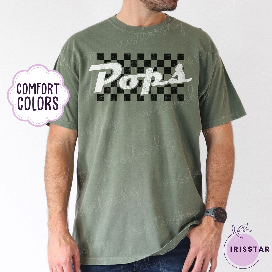 Comfort Colors Pops Shirt, Pregnancy Announcement Tshirt for Pop, New ...