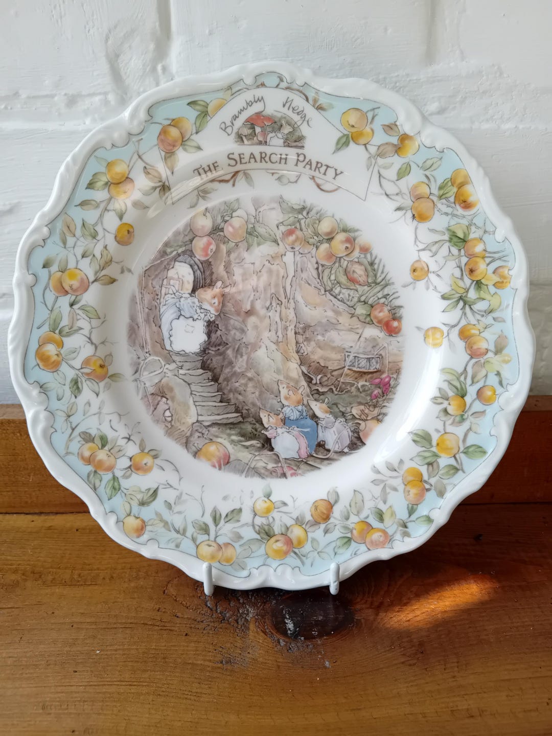 Vintage Brambly Hedge Collectors Plate. THE SEARCH PARTY- Royal Doulton ...