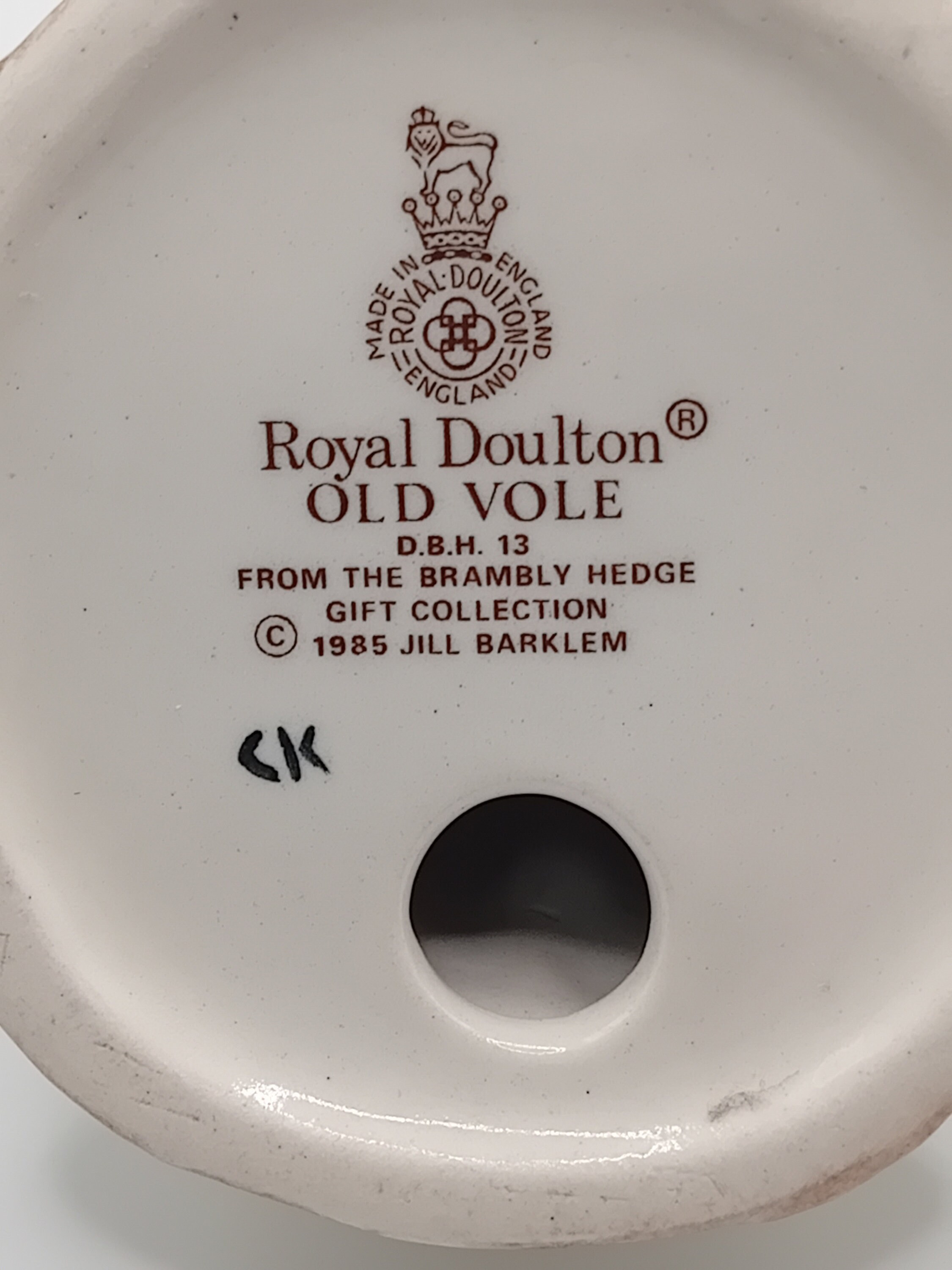 Royal Doulton Brambly Hedge Old Vole - Etsy