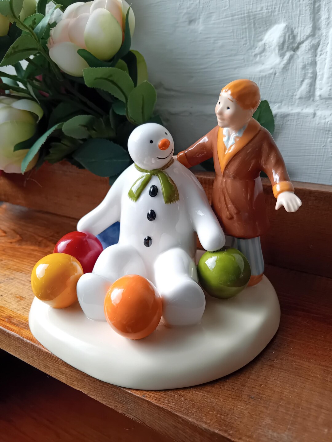 Coalport , the Snowman - "soft Landing" First Edition - Etsy