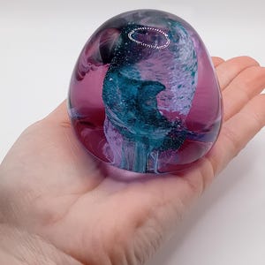 Caithness Hand Made Glass " Pebble" Paperweight - Etsy