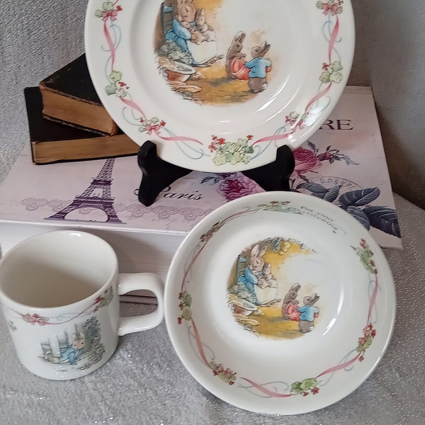 Peter Rabbit Wedgewood Set - Etsy