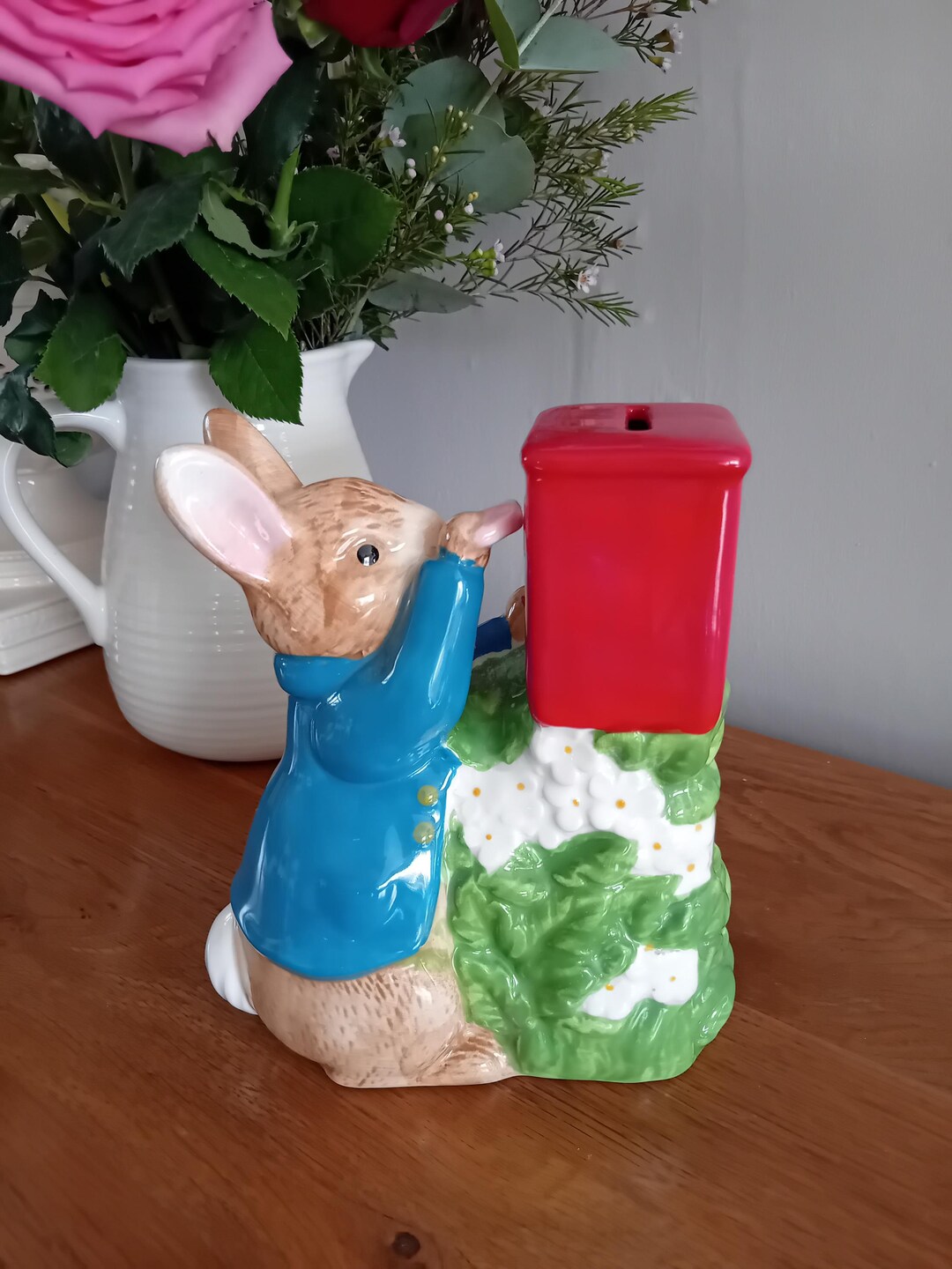 Beatrix Potter Boarder Fine Arts - "peter Rabbit" - Vintage Money Box ...