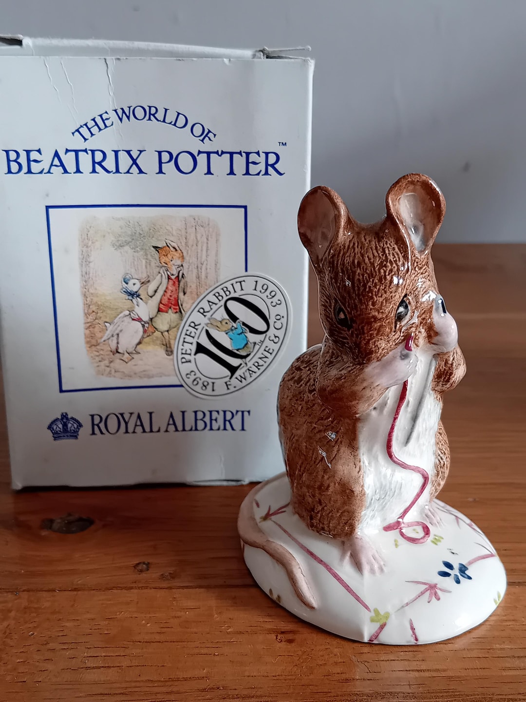 Beatrix Potter Royal Albert Bone China- Beatrix Potter "no More Twist ...