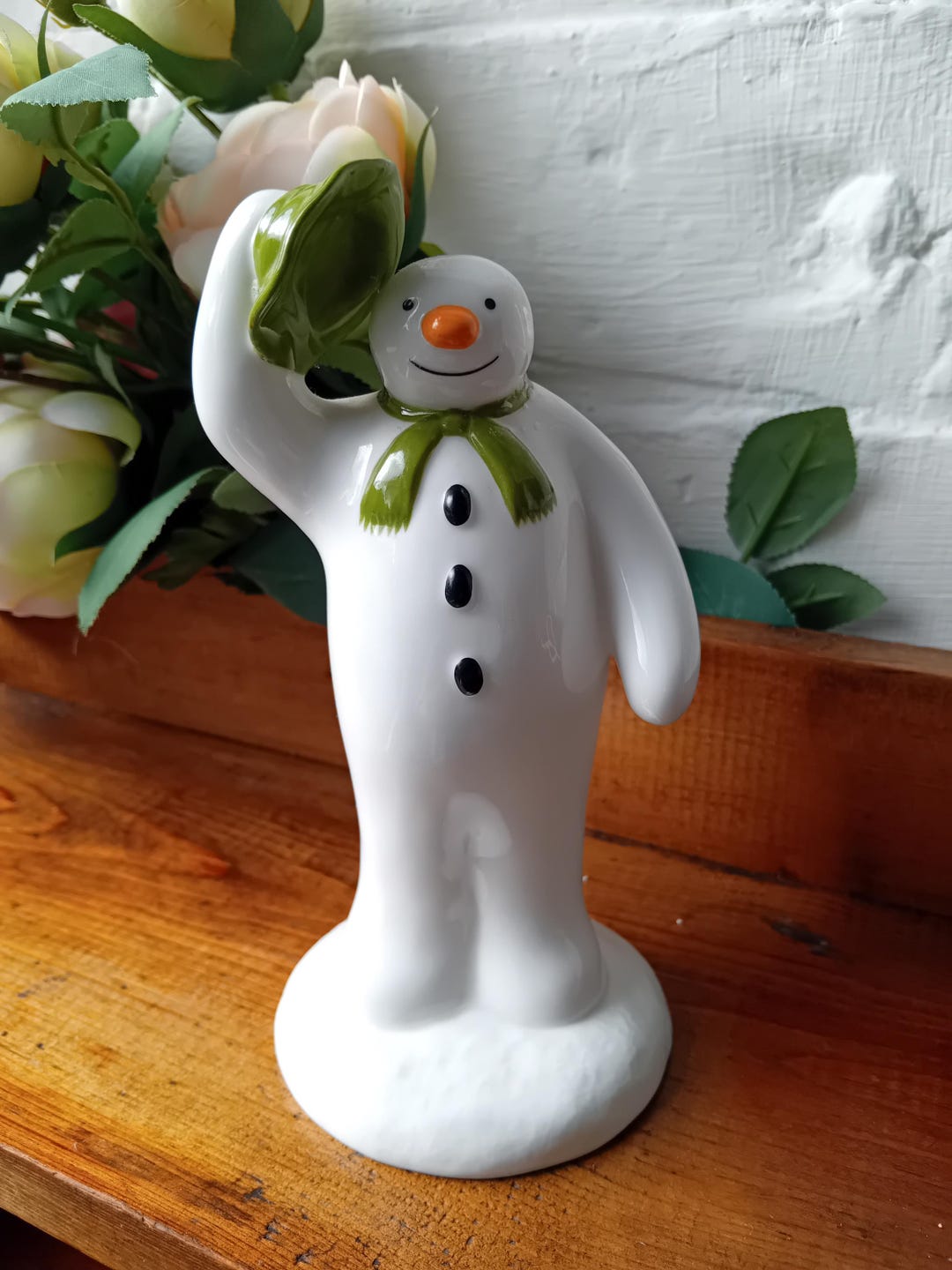 Coalport , the Snowman - "the Greeting" - First Edition - Etsy