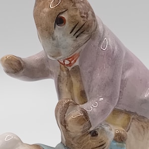 Beatrix Potter Beswick - Mr Benjamin Bunny & Peter Rabbit - Rare ...