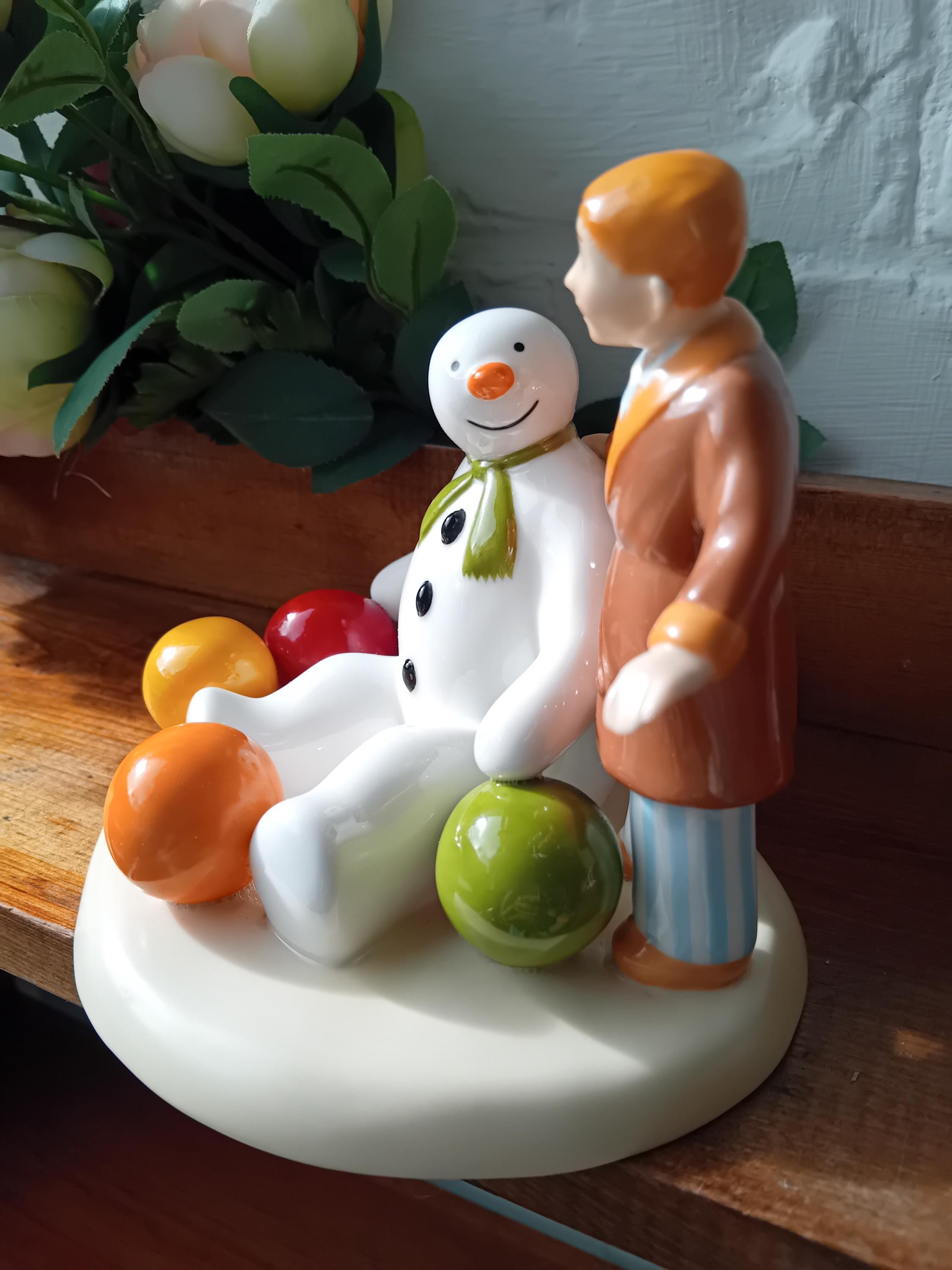 Coalport , the Snowman - "soft Landing" First Edition - Etsy