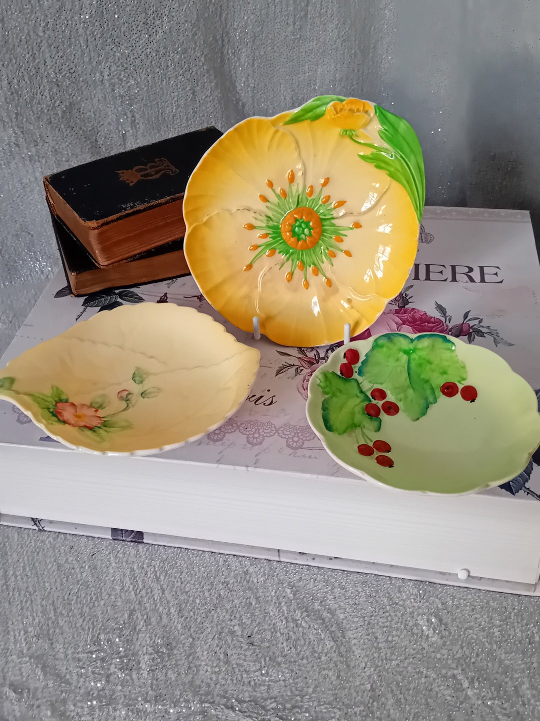 Trio Vintage Carltonware Dishes - Etsy