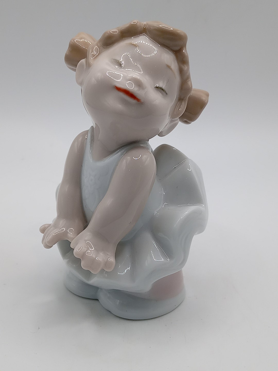 Nao by Lladro Tumbling Tots sweet Pose No 5062 - Etsy