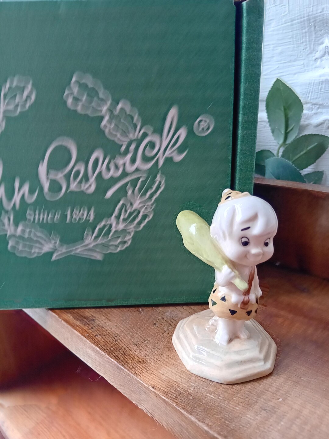 Limited Edition the Flintstones Beswick - Bam Bam Rubble- Boxed. Rare ...